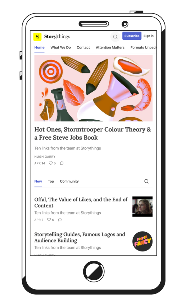 Our Newsletters - Storythings